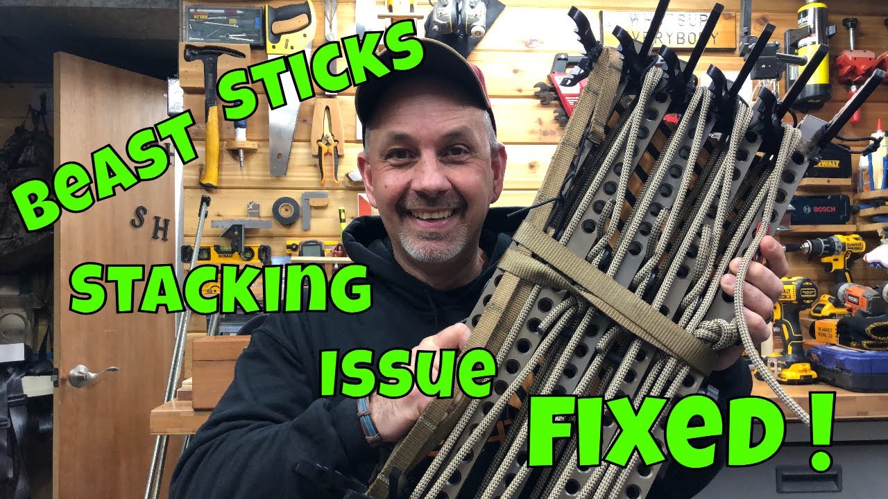 Beast Sticks - Stacking Issue Fixed - YouTube