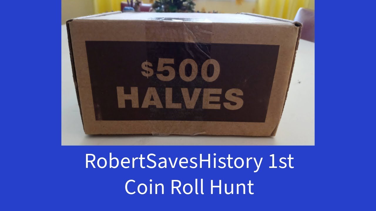 My First Coin Roll Hunt For #Silver #RobertSavesHistory #CRH - YouTube