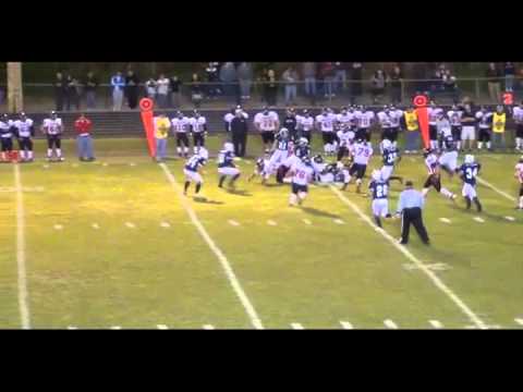 Sam Kitts #8 DE/TE/LS 2012 Montrose Rams Senior Highlights - YouTube