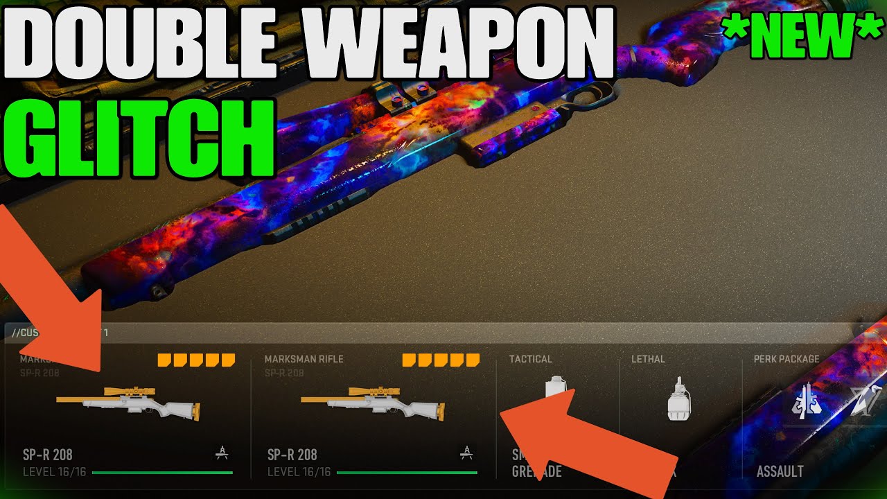 *NEW* INSANE DOUBLE WEAPON GLITCH! EASY ORION/POLYATOMIC/CAMOS! WARZONE ...