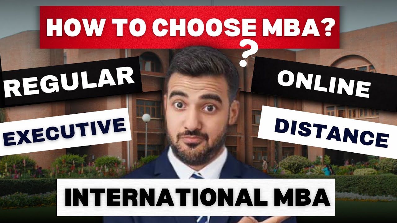 5 Different types of MBA courses you can pursue in 2024 - YouTube