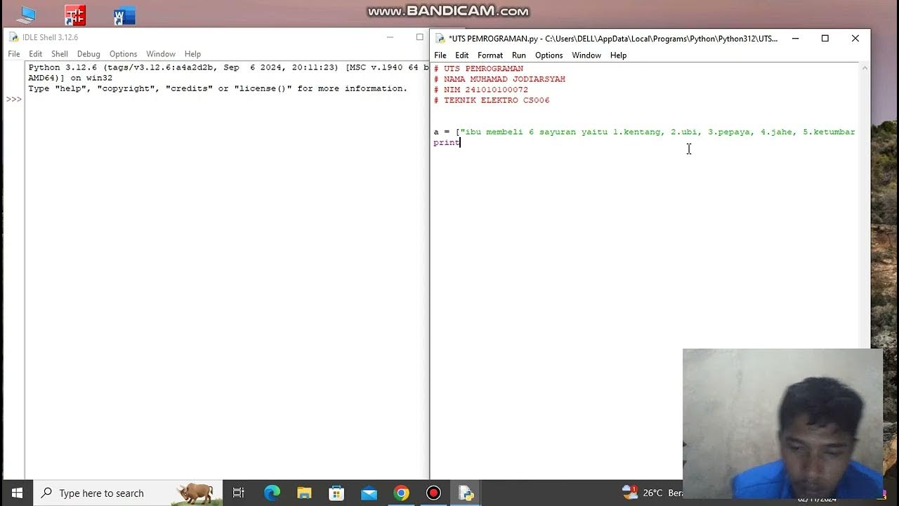 UTS PEMROGRAMAN 5 - YouTube