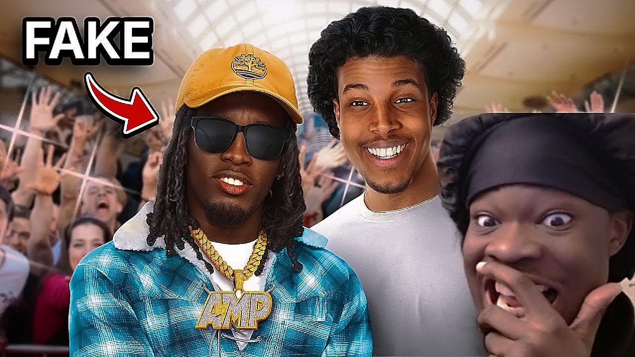 Rkoutj reacts To Fake Kai Cenat Prank *Mall Shutdown* - YouTube