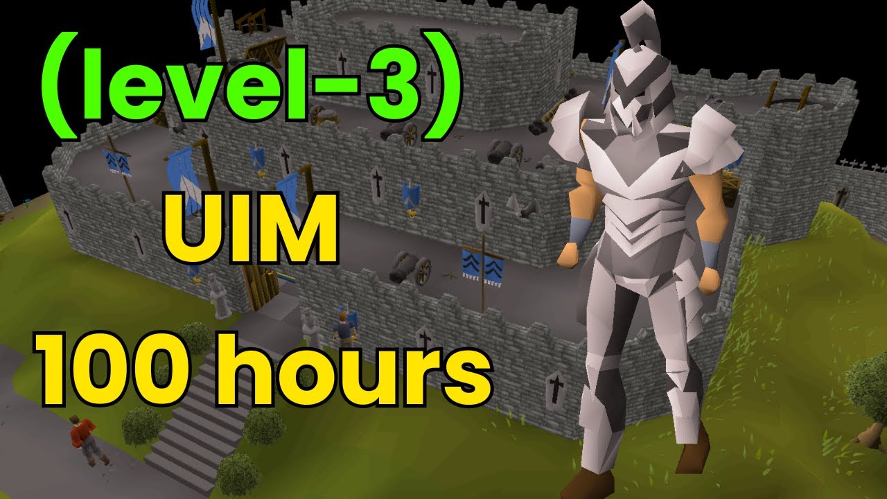 100 hours of UIM Level 3 Skiller Progress - OSRS Ramble - YouTube