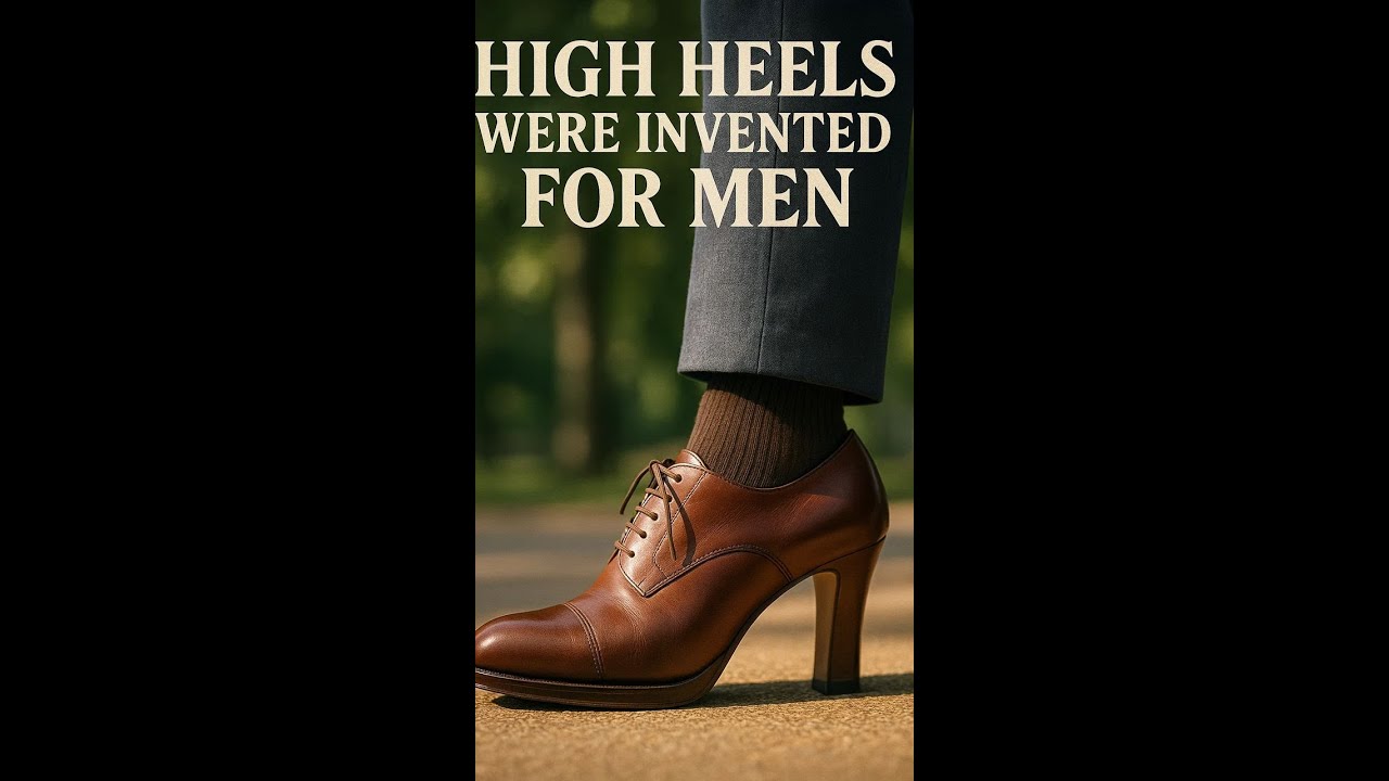 High Heels Were Invented for Men #Fashion - YouTube