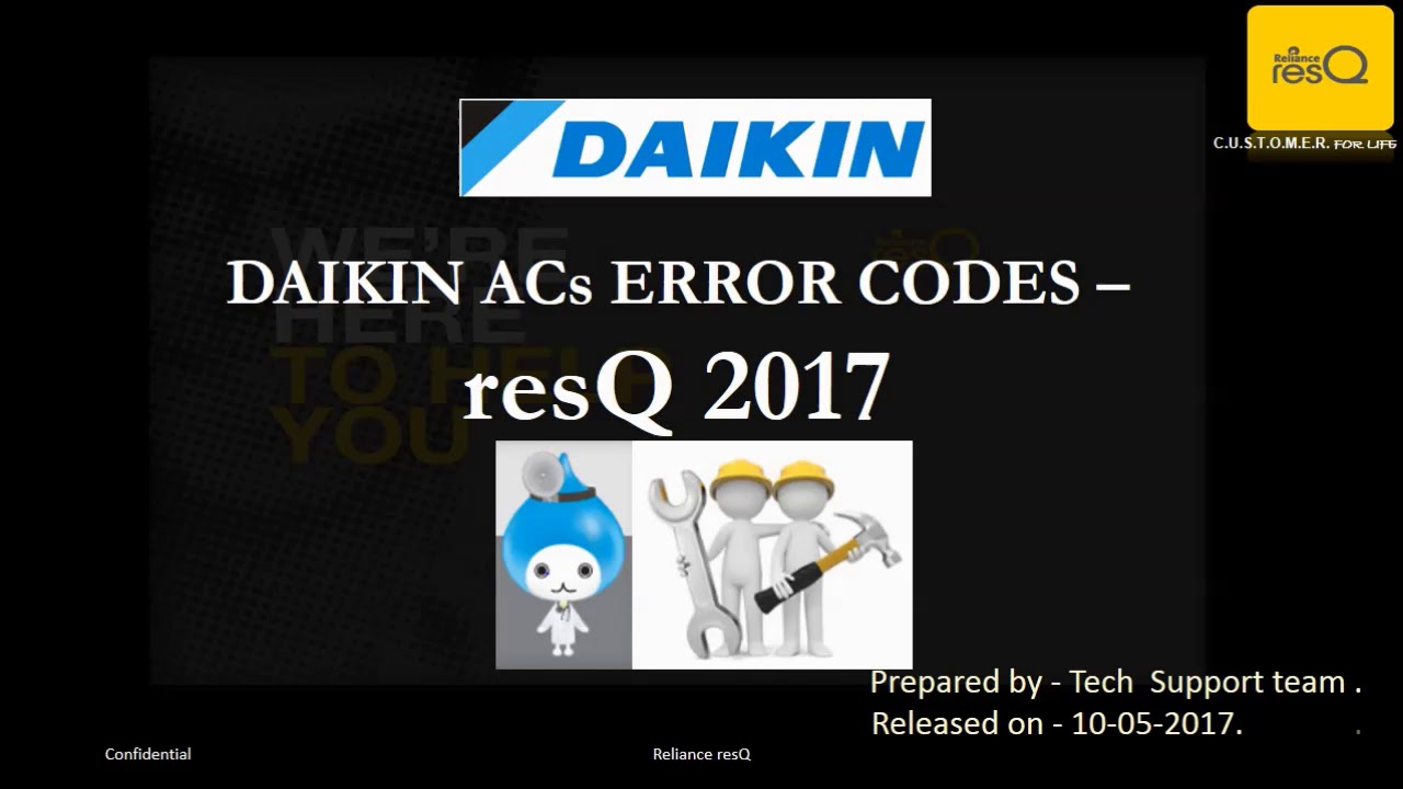 Error Code Daikin YouTube error-code-daikin-youtube