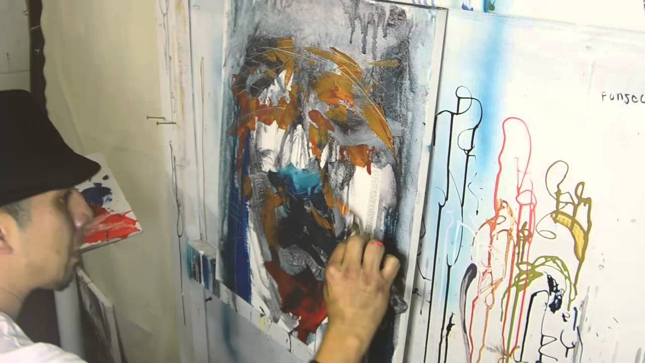 The artist, the process, the work.. Carlos Delgado - YouTube