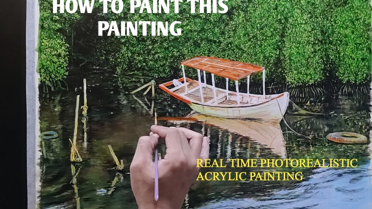 real time painting create - YouTube