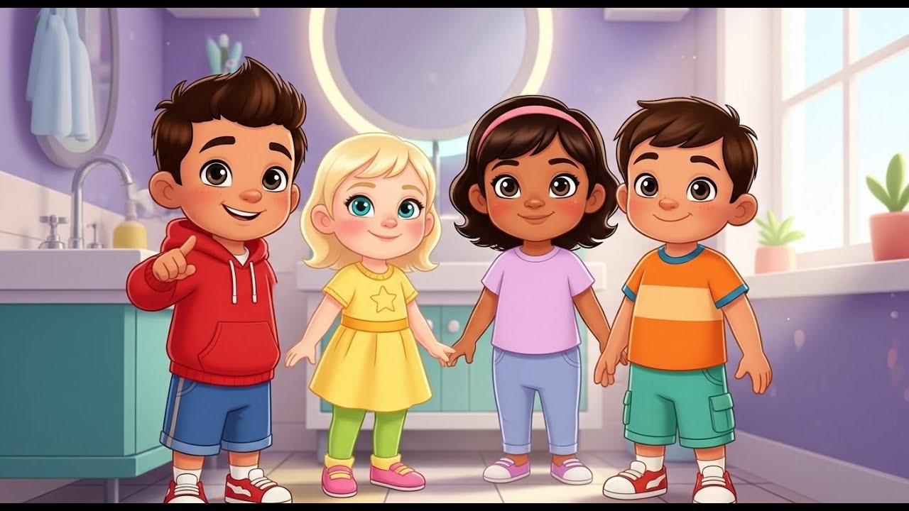 Brush & Shine Dance | Toddler Tooth-Brushing Song - YouTube