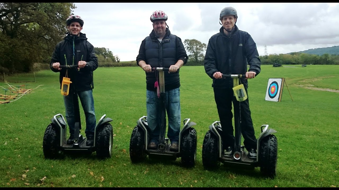 Archery & Segway Day (4x Crashes) - YouTube