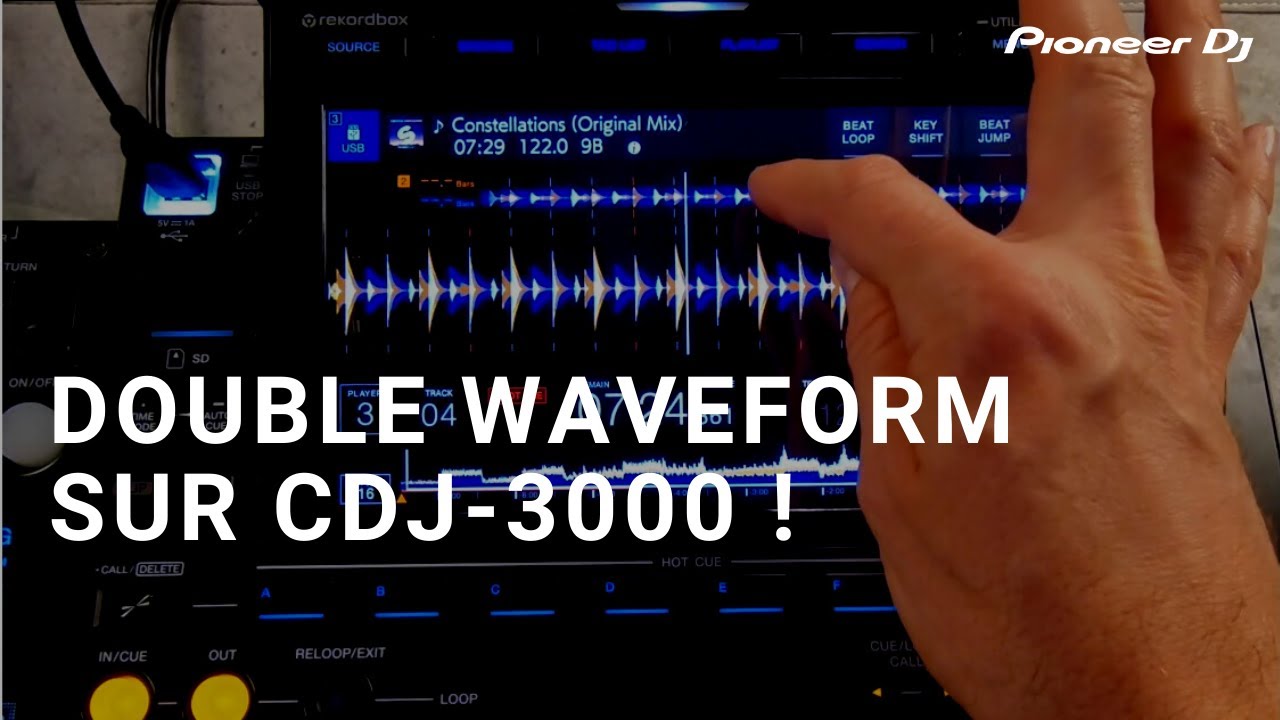Double Waveform sur CDJ 3000 ! - YouTube