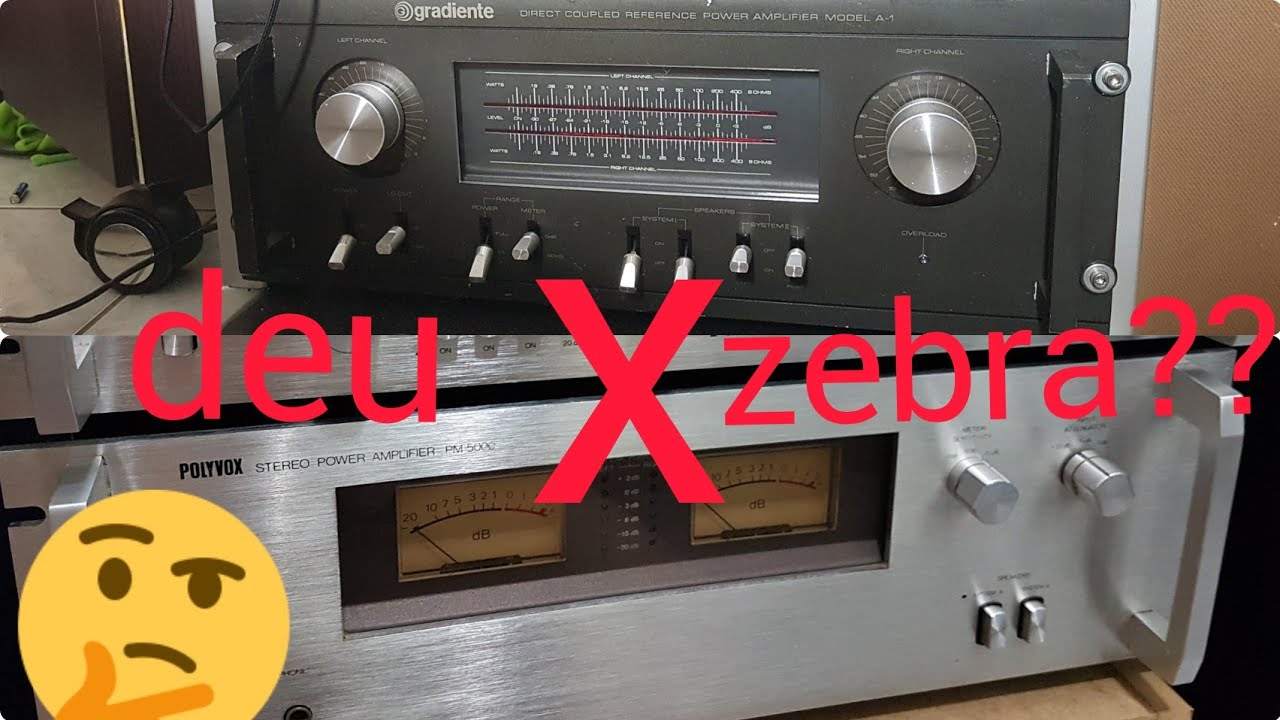 Gradiente A1 x PM5000 Polyvox. duelo do século, parte 2 - YouTube