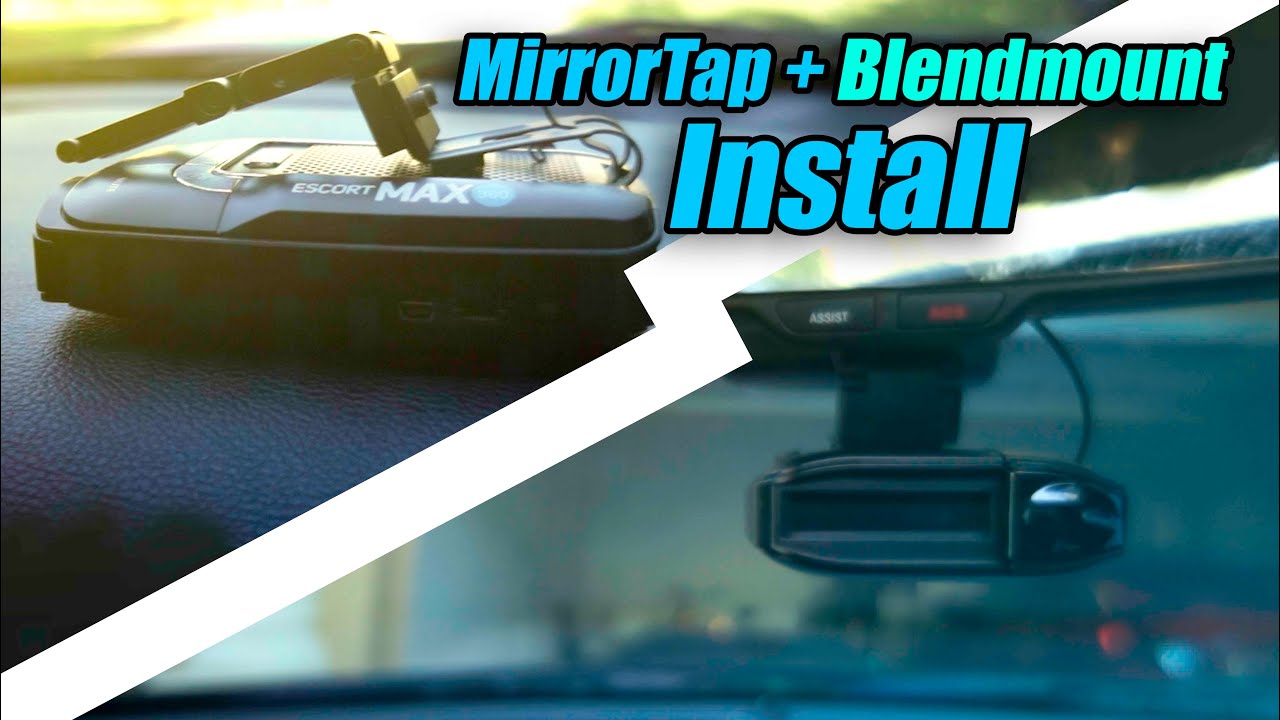 MirrorTap + Blendmount Install on 2017 Challenger How To | MODERN DAY ...
