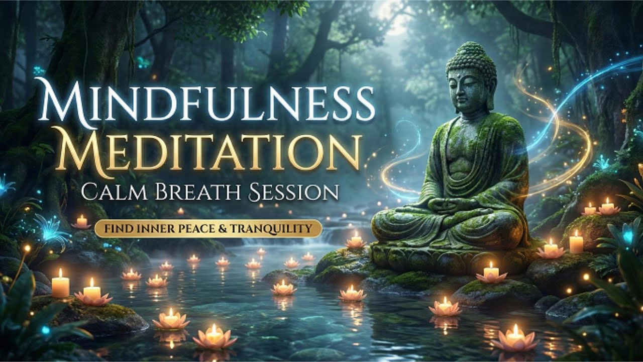 Mindfulness Meditation – Calm Breath Session 🌿 Inner Peace ...