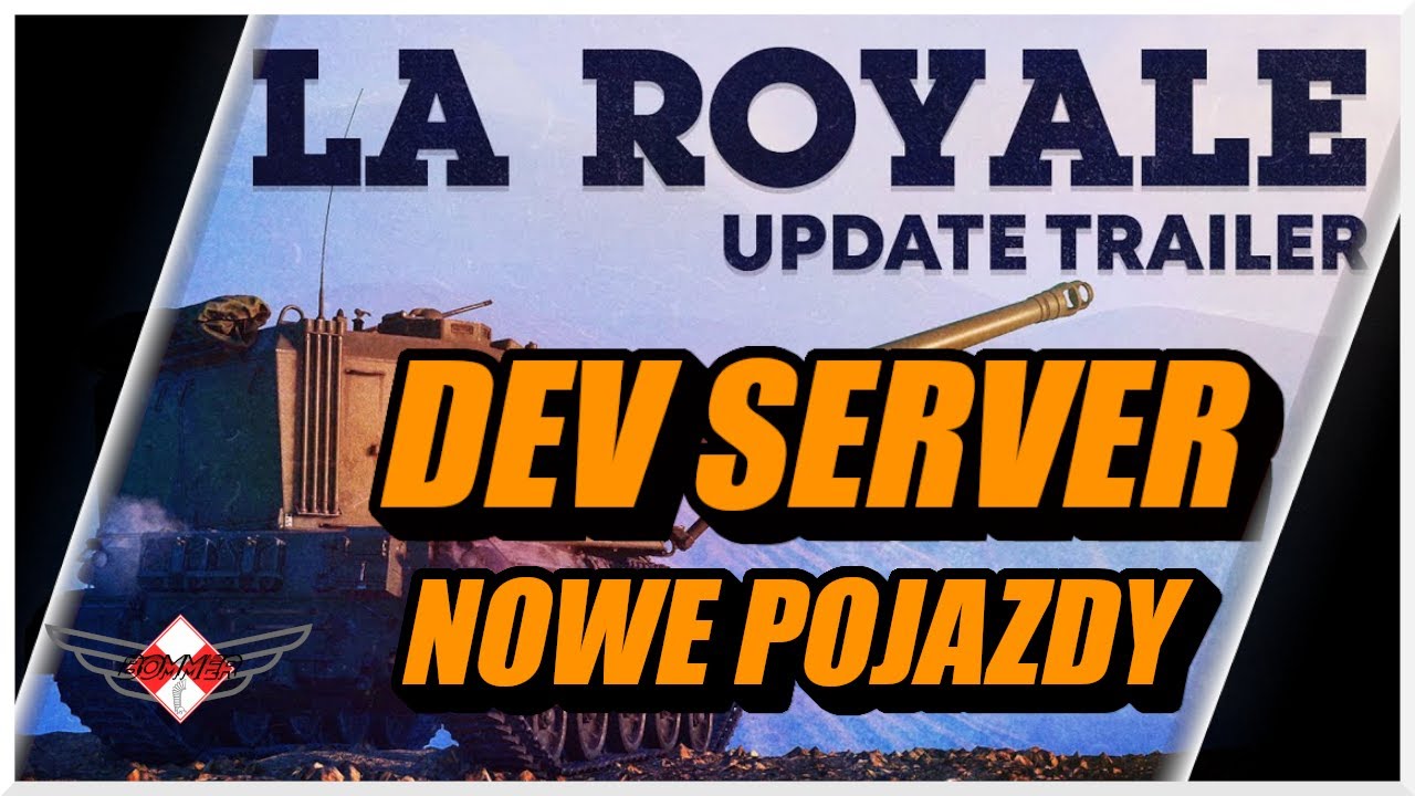 LA ROYALE dev server WAR THUNDER przegląd pojazdów - YouTube