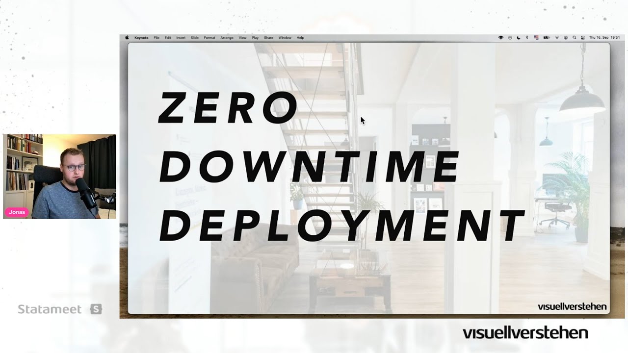 Statameet 2021 | Zero-Downtime deployment (Jonas Siewertsen) - YouTube