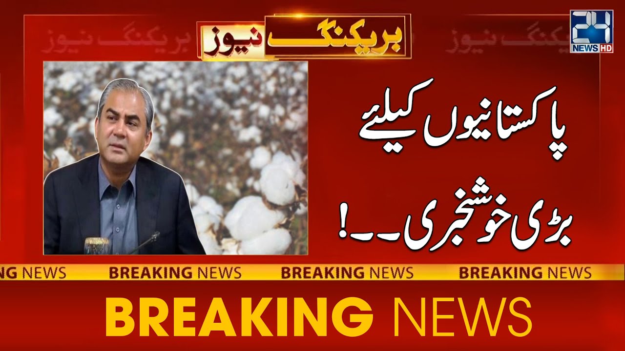 Good News For Pakistan Economic Growth - 24 News HD - YouTube