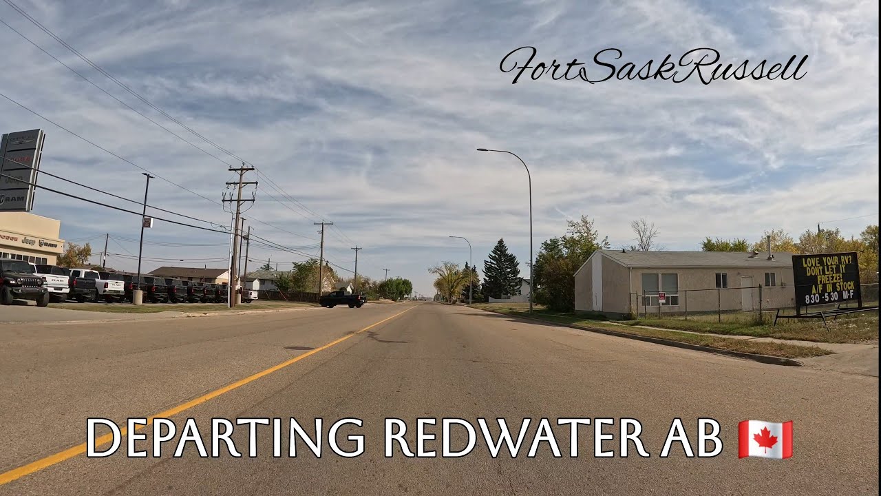 Departing Redwater AB 🇨🇦 HWY Driving Tour September 2025 - YouTube