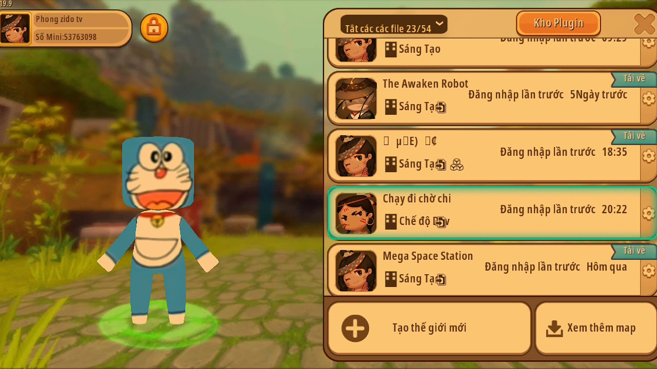 Cách làm skin mini star trong mini world - YouTube