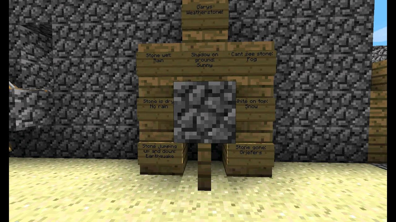 Minecraft: Weatherstone - YouTube