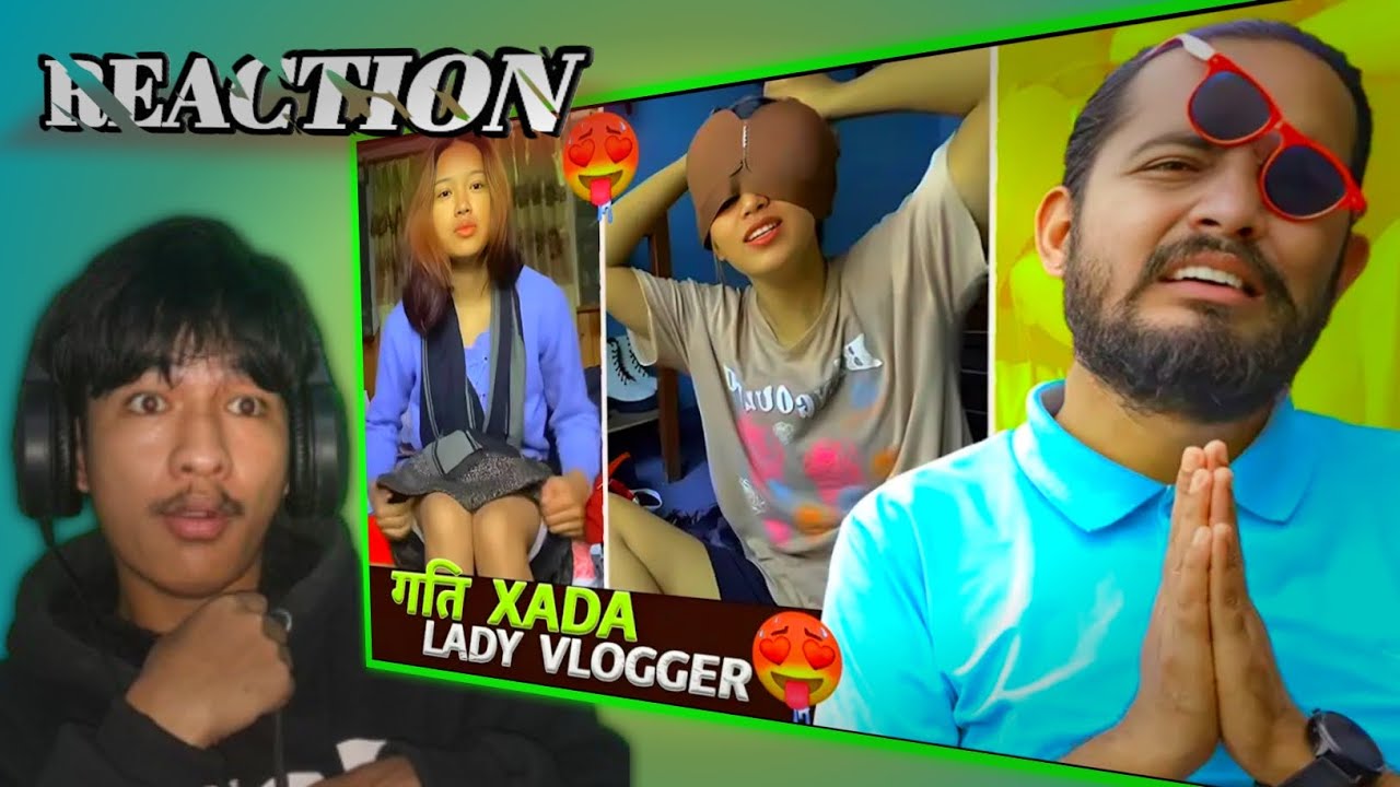 GHOST गति Chhada Lady Vlogger😱 Reaction Rost Comedy Video @TotalBudhaMagar @PyAmrit - YouTube