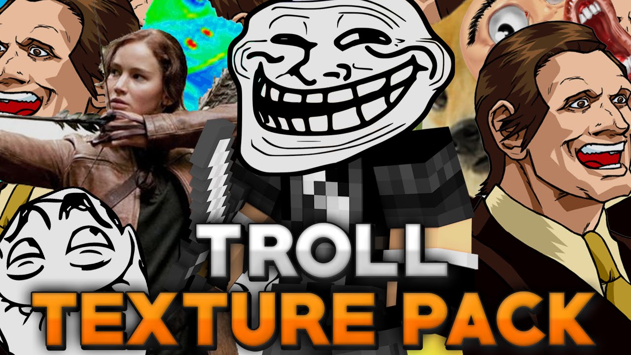 PROBANDO EL TEXTURE PACK TROLL ( ͡° ͜ʖ ͡°) | MINECRAFT - YouTube