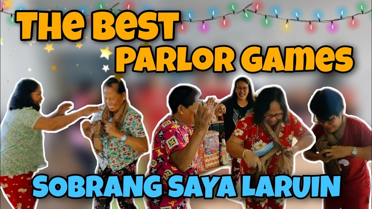 BEST PARLOR GAMES | CHRISTMAS PARTY 2021 | SOBRANG SAYA LARUIN - YouTube