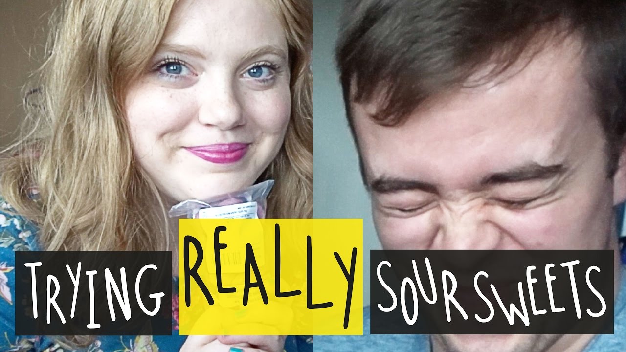 TRYING REALLY SOUR SWEETS - YouTube