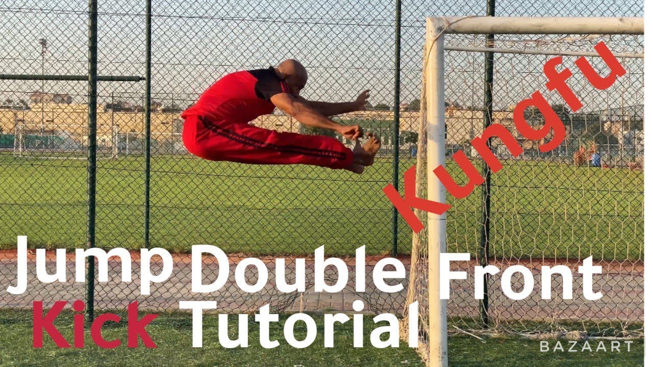 #kungfu #jump Double Front Kick #ironman Kyokushion - YouTube