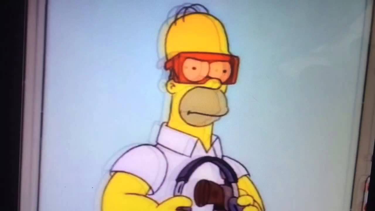 The Simpsons-Homer at the shooting range - YouTube