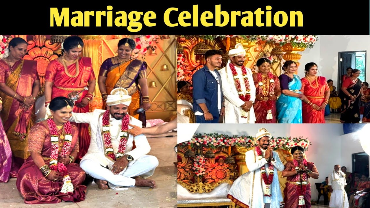 Marriage Celebration 🥰🧿ನನ್ನ ತಮ್ಮನ ಮದುವೆ ಸಂಭ್ರಮ #marriage#celebration# ...