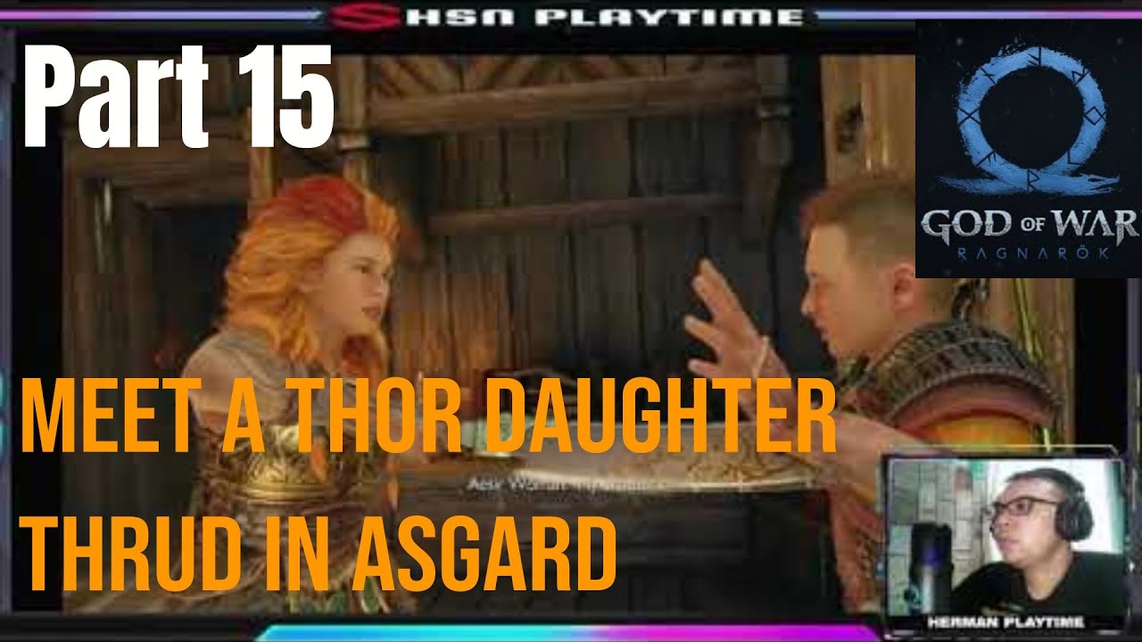 God Of War Ragnarok Part 15 Go To Asgard Meet Odin - YouTube