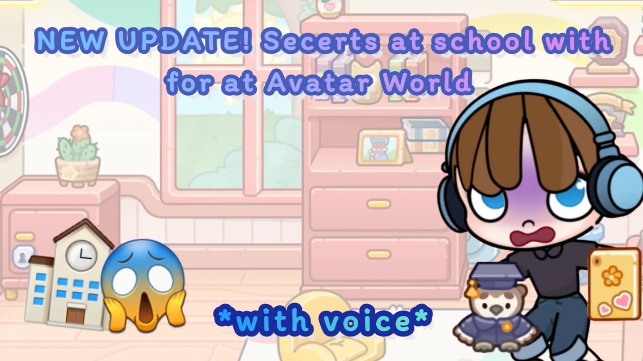 "NEW UPDATE" Secerts at School *with voice* | Pazu | Avatar World ...