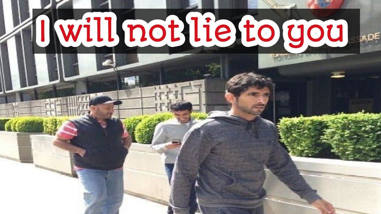 I will not lie to you - YouTube