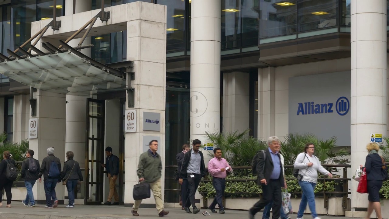 Allianz Headquarters London Office - YouTube