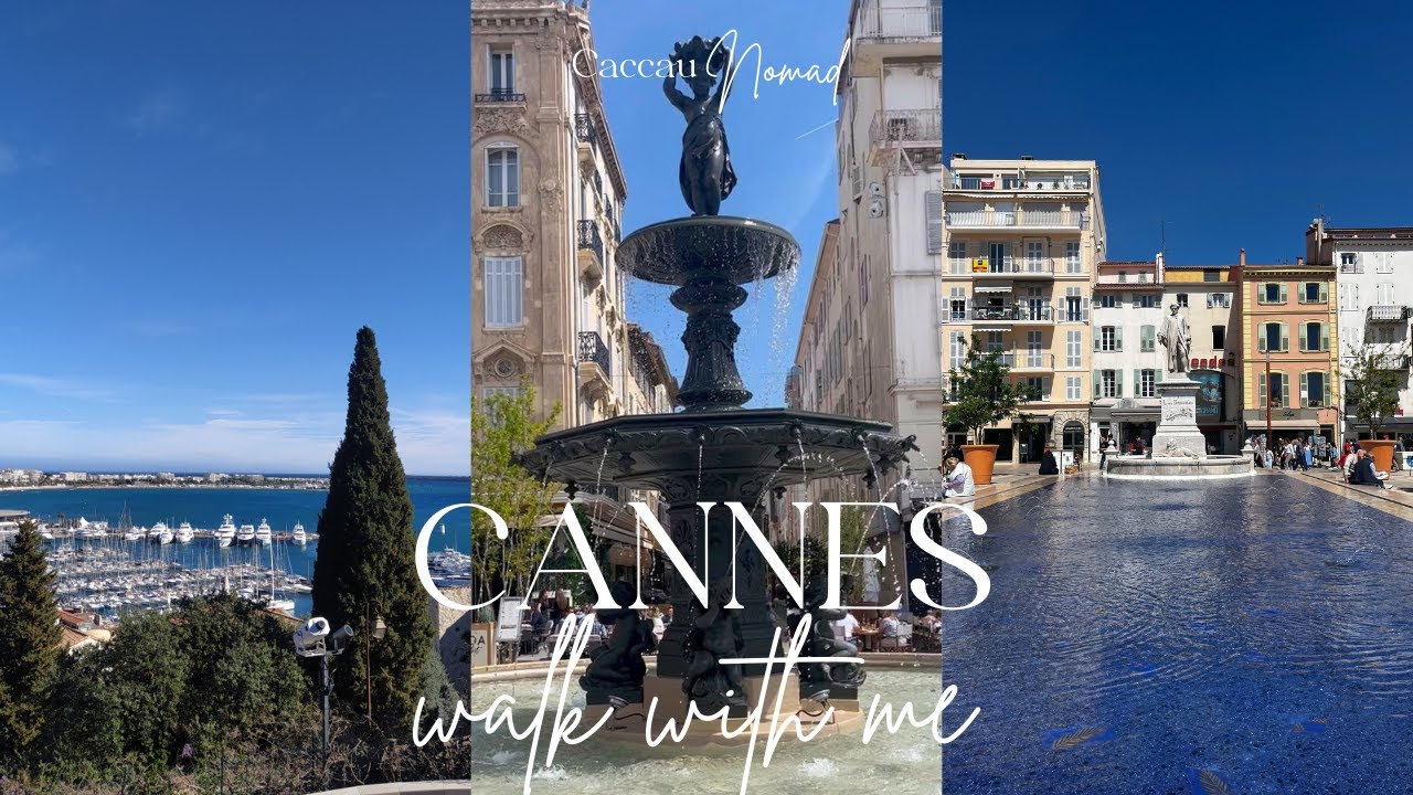 Cannes - France | Walk with Me | 4k - YouTube