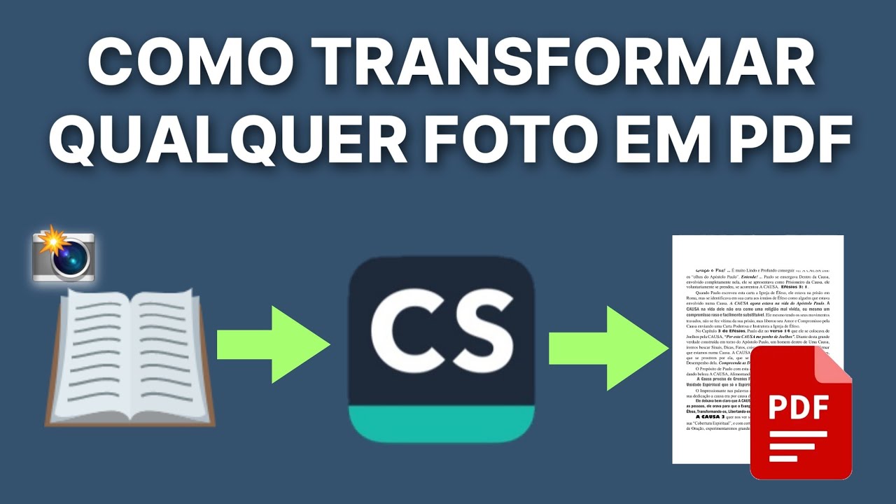 Como scanear e transformar qualquer foto em um documento PDF | Igor ...