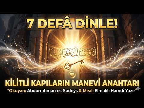 7 Defa Fetih Suresi | Kapalı Kapıları Ardına Kadar Açan O Büyük Sır - EbcediVefk