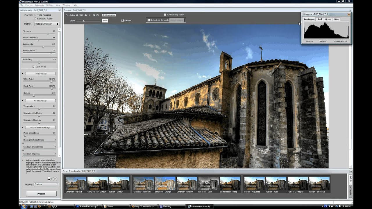 How to create a HDR image from 3 exposures - YouTube