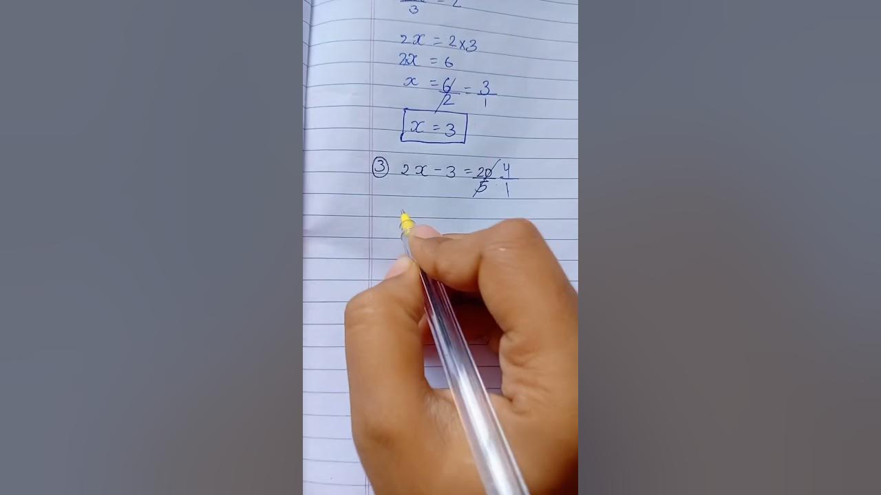 how to find X value part-2 - YouTube