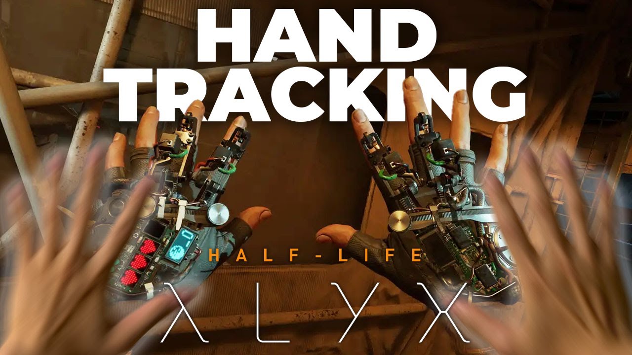 Hand Tracking in Half-Life Alyx | SteamLink - YouTube