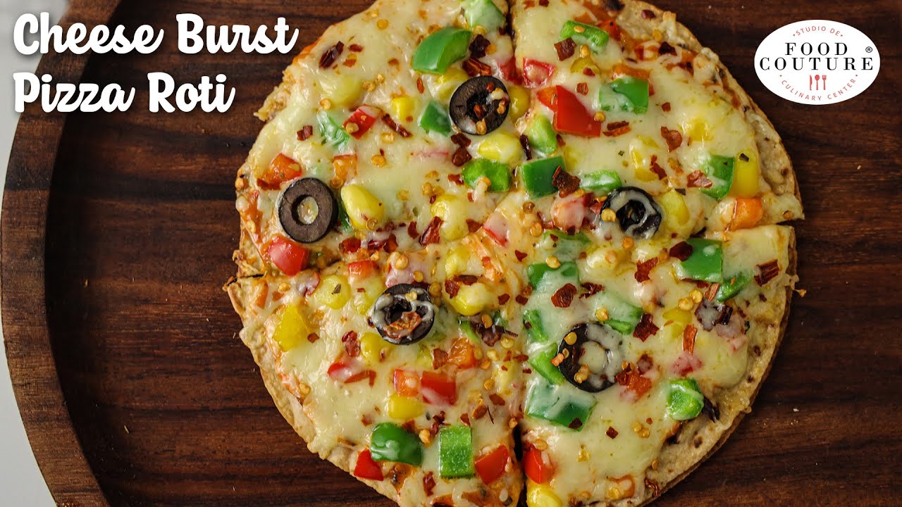 Cheese Burst Roti Pizza | Easy and Quick Recipe | Chetna Patel Recipes ...