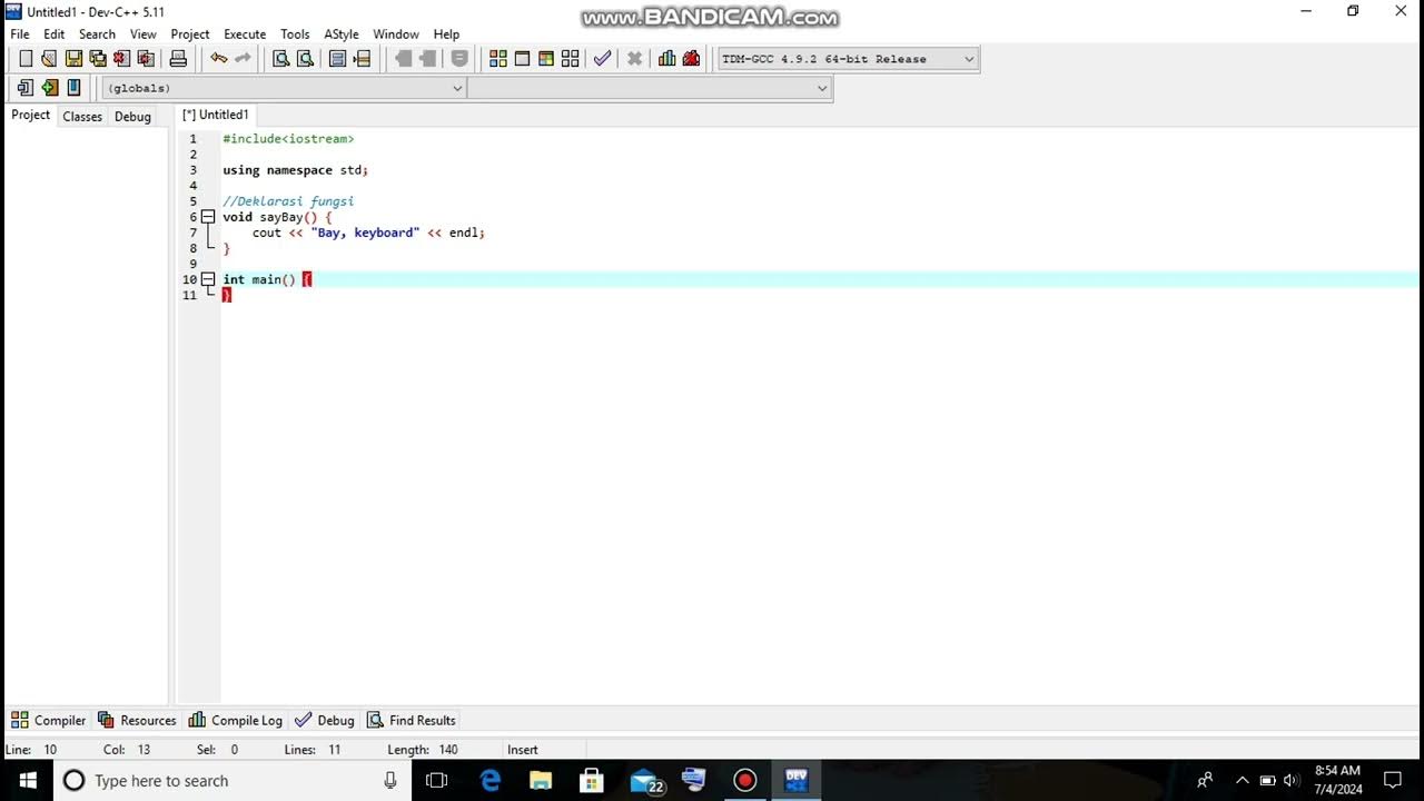 Fungsi perulangan - YouTube