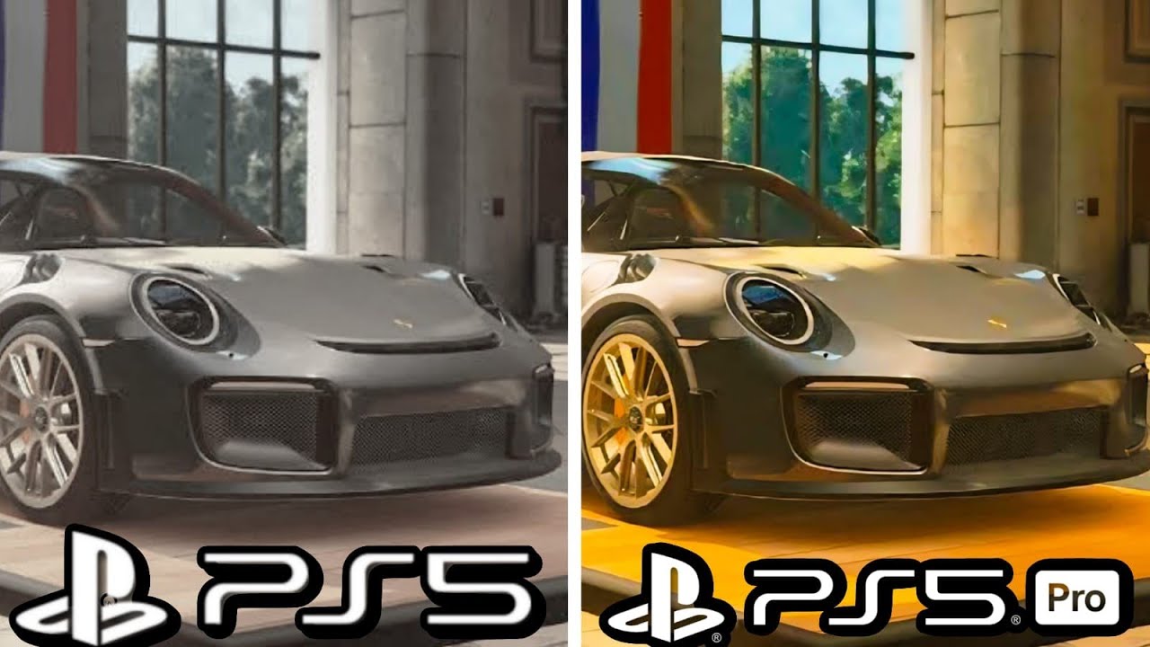Gear Club Unlimited 3 PS5 vs PS5 Pro Graphics Comparison - YouTube