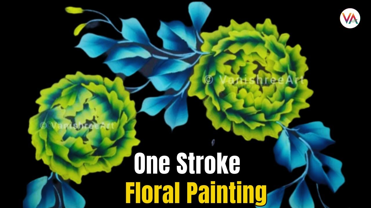 BRIGHT and BEAUTIFUL Flower Painting | Acrylic Painting Techniques ...