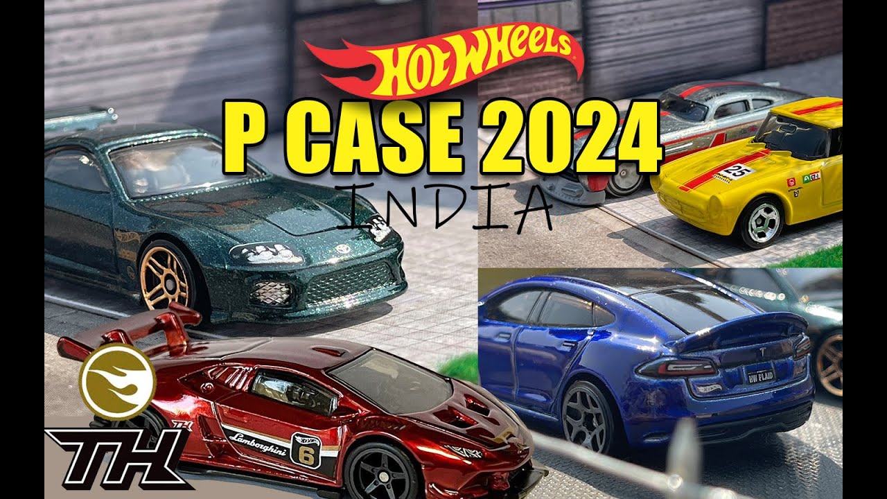 Hot Wheels P Case 2024 with Super Treasure Hunt Lamborghini Huracan ...