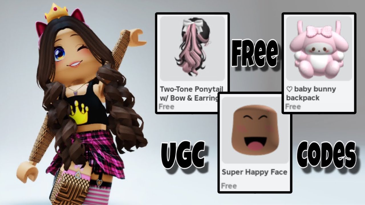 FREE LIMITED UGC CODES! 🤩 - YouTube