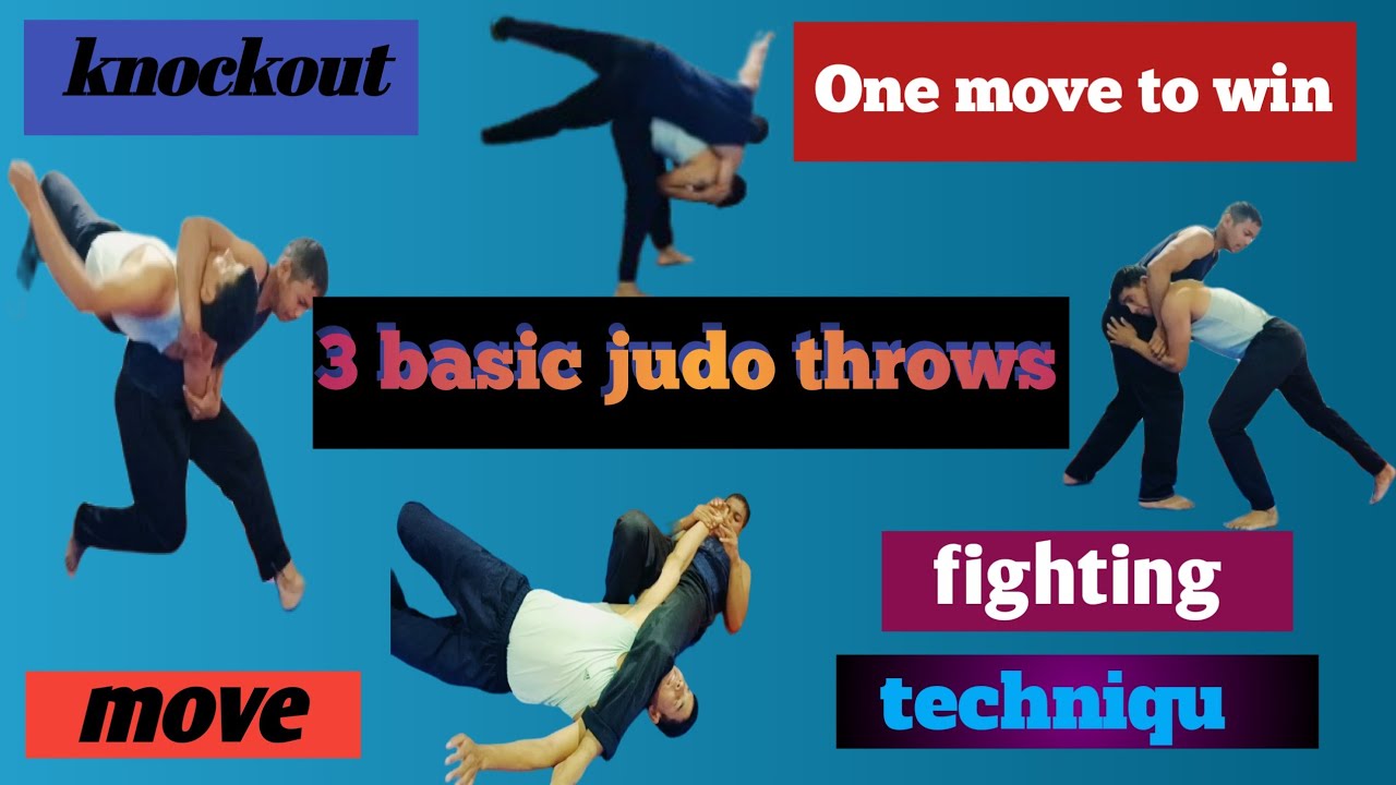 3 Basic Judo Throws/Fighting Techniques. How to apply Armbar. - YouTube