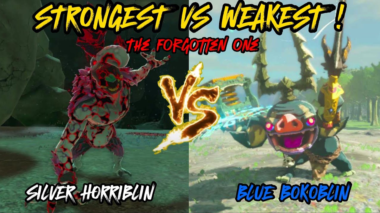 BLUE BOKOBLIN VS SILVER HORRIBLIN ! THE FORGOTTEN ONE ! (The Legend of ...