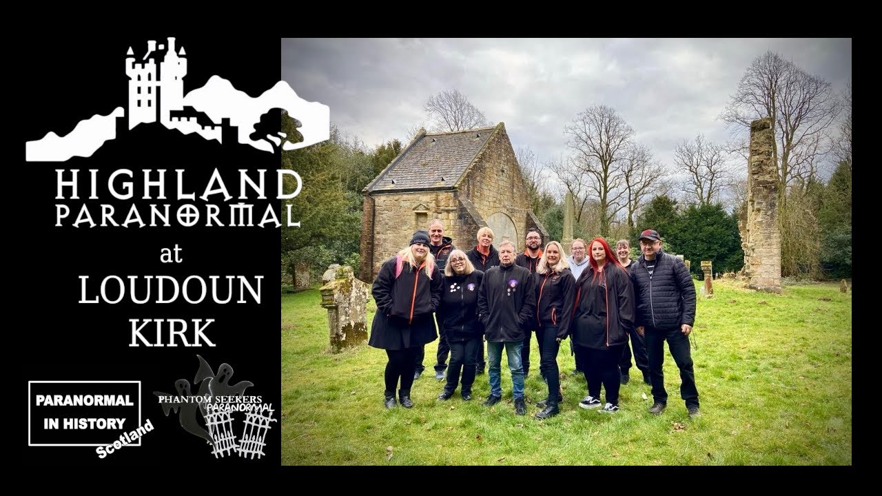 Highland Paranormal investigate Loudoun Kirkyard - YouTube